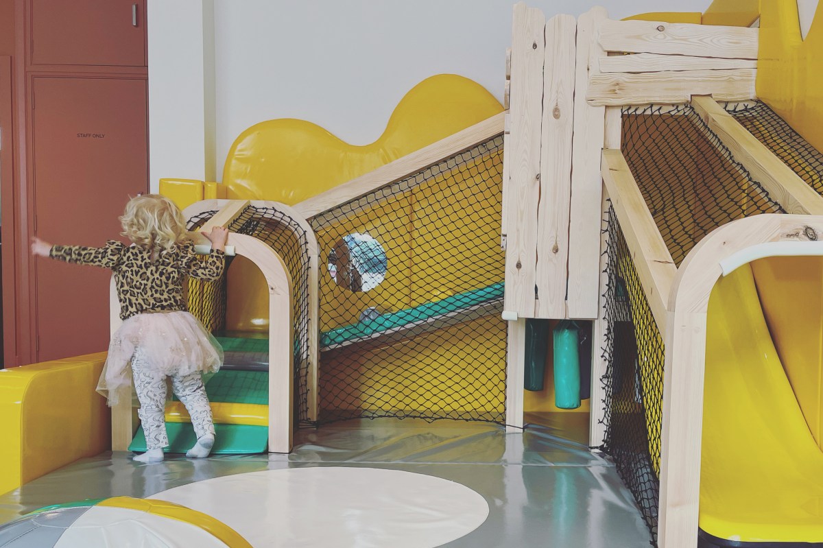 Play on not one but TWO play frames at Cheeky Chops